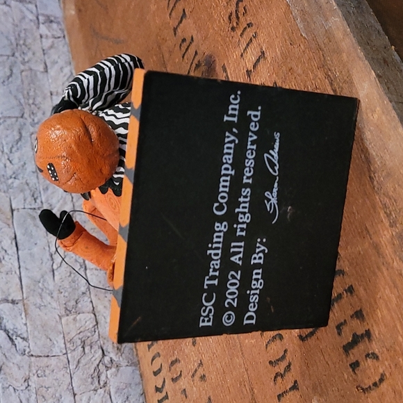 ESC Trading Co. | Holiday | Sharon Andrews Folk Art Halloween Cat ...